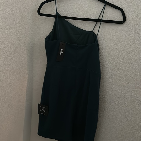Lulus | Dresses | Lulus Dress Dark Green Thin Straps | Poshmark